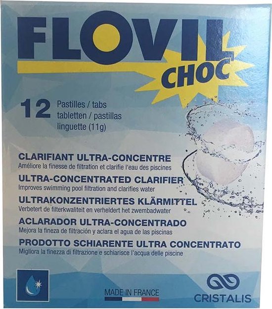 Flovil Choc floculant 12 comprimés | bol.com