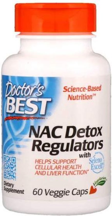 Best NAC Detox Regulators (60 Veggie Caps) - Doctor's Best | bol.com