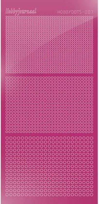Hobbydots sticker - Mirror Pink | bol.com