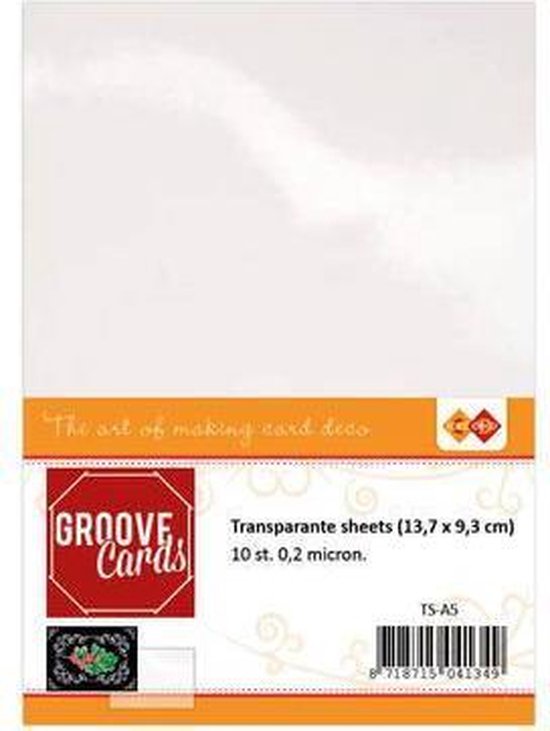 Transparante mica sheets A6 | bol.com