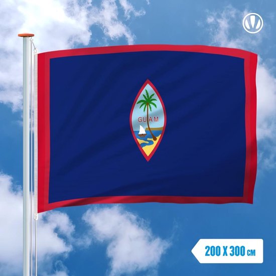 Vlag Guam 200x300cm | bol