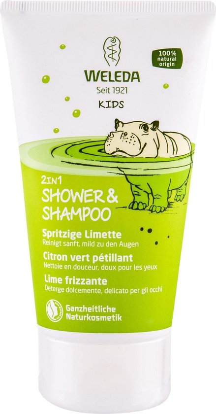 Weleda Kids 2-in-1 Shampoo & Body Wash Sprankelende Limoen | bol