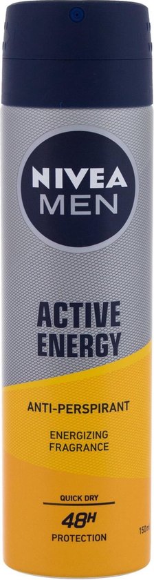 Men Active Energy 48h Antiperspirant - Antiperspirant Spray 150ml | bol.com