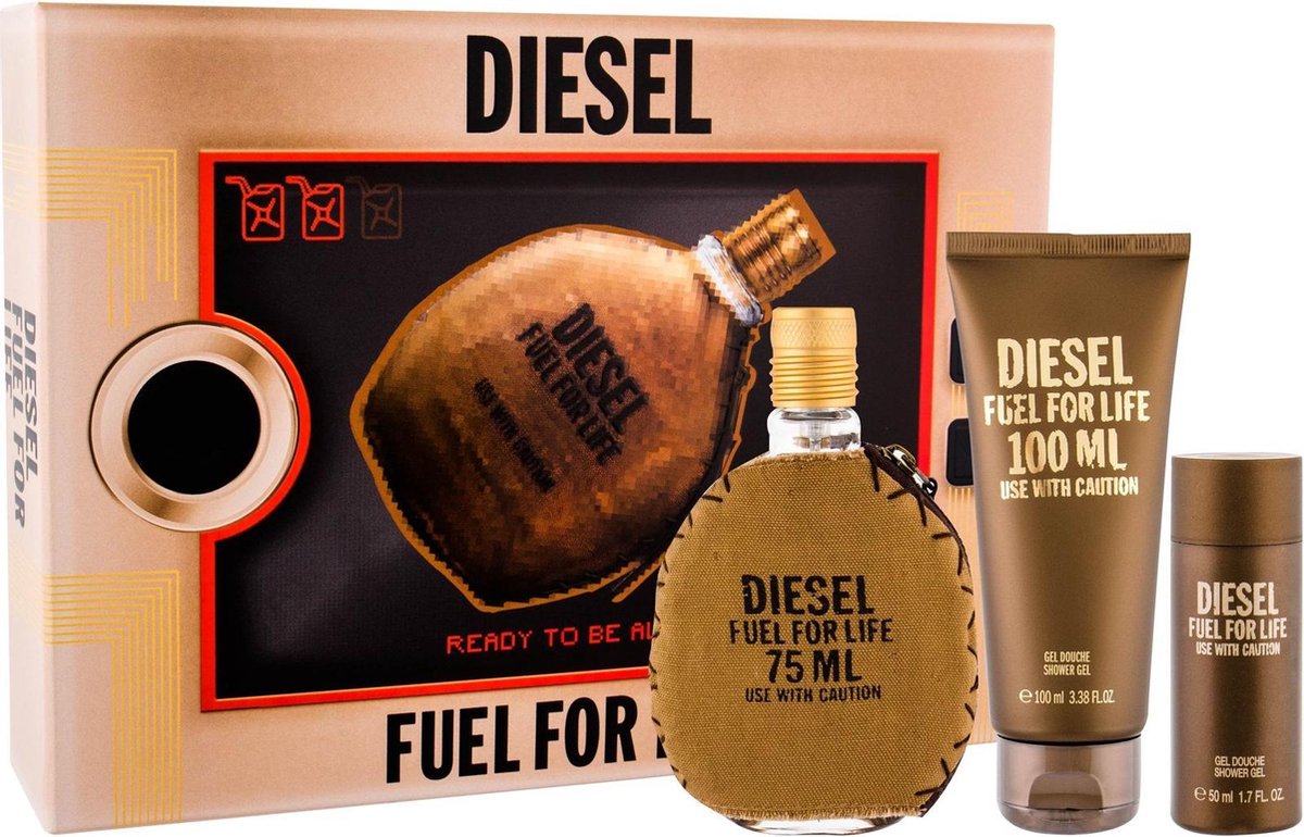 Diesel Fuel For Life Pour Homme Geschenkset 225 ml | bol.com