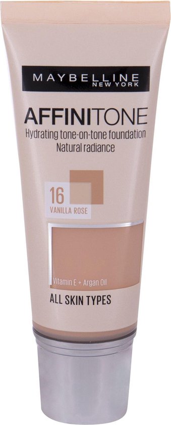 Maybelline - Affinitone Foundation - 30ml | bol