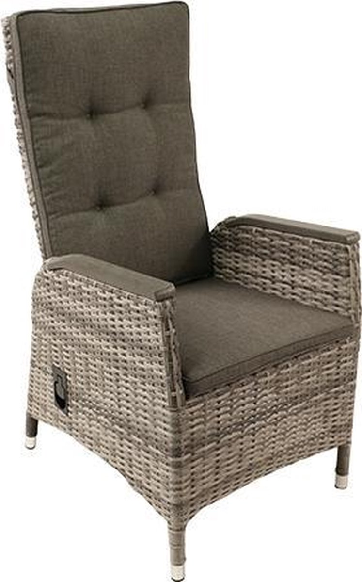 Your Own Living - Hoctun - Verstelbare tuinstoel - Mix Grey - Wicker ...