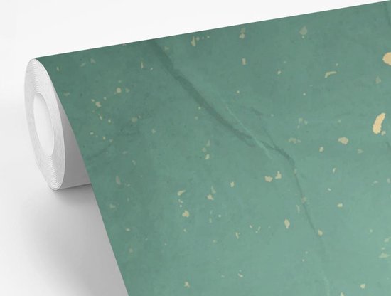 Behang - Fotobehang - Illustratie van een kaart van de Malediven in ...