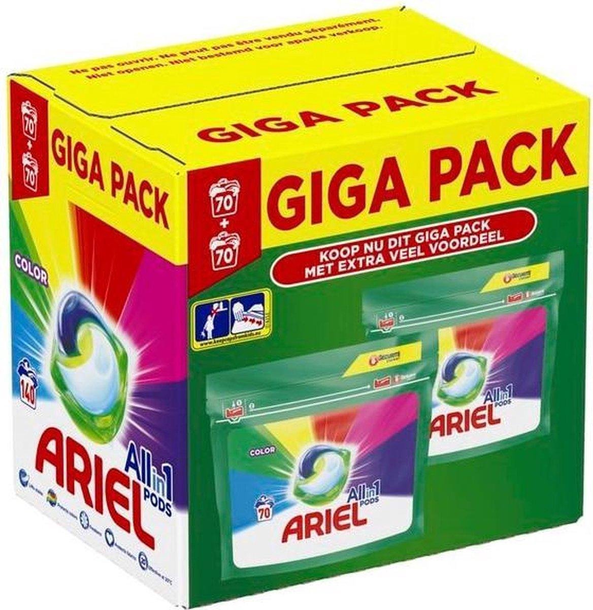 Ariel All-in-1 Pods GIGAPACK - Kleur & Stijl wasmiddel capsules | bol