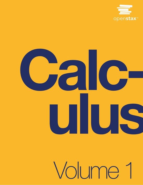 Calculus Volume 1 OpenStax (ebook), Openstax | 9781947172135 | Boeken | bol