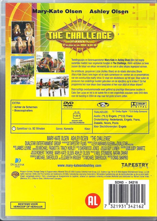 The Challenge (Dvd), Ashley Olsen | Dvd's | bol