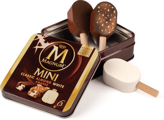 Mini magnums in een tinnen uitdeeldoos | bol.com
