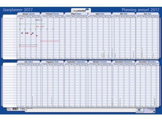 Jaarplanner Legamaster Projecten | bol