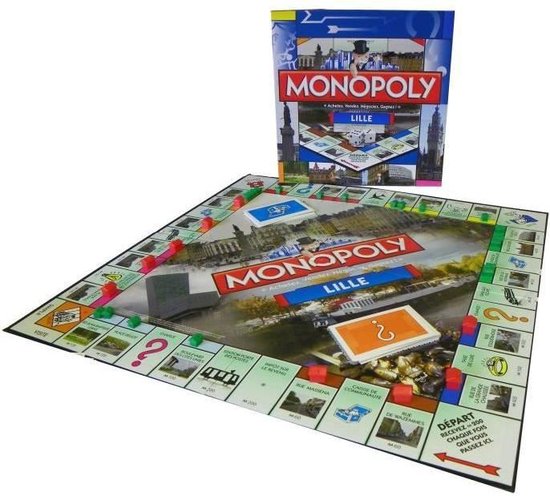 Winning Moves Monopoly Villes & Régions - MONOPOLY LILLE | Jeux | bol.com
