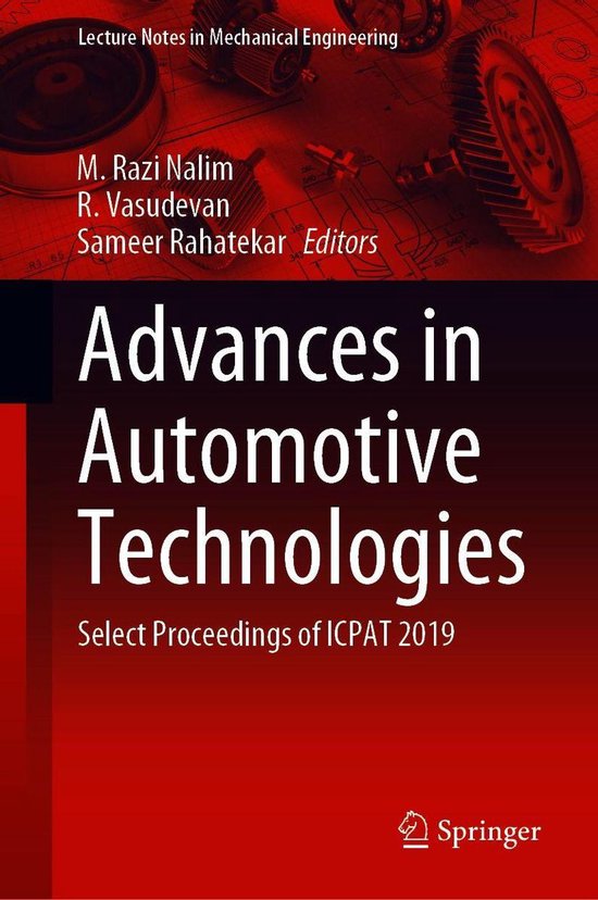 Lecture Notes in Mechanical Engineering - Advances in Automotive ...