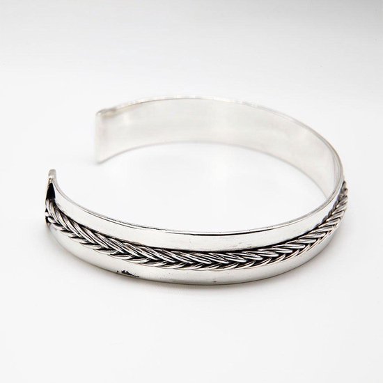OZZ Silver & Gold - Bright Link Bali Bangle - Bright Link Bangle in ...