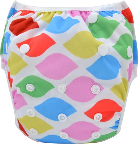 Zwemluier Bababoe wasbaar - Kleuren - 8 tot 25 kg | bol.com