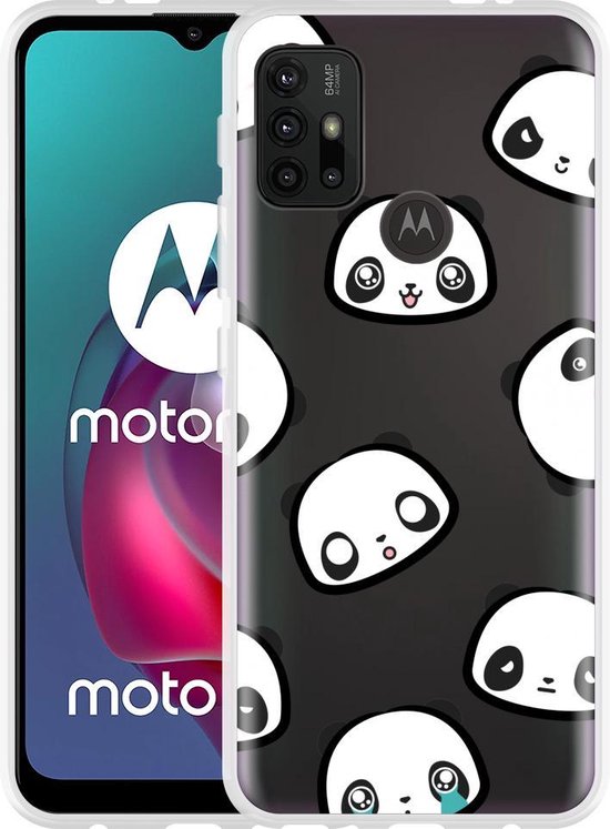 Motorola Moto G30 Hoesje Panda Emotions - Designed by Cazy | bol.com
