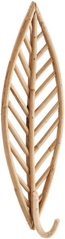 Madam Stoltz Wandhaak Bamboe Leaf | bol.com