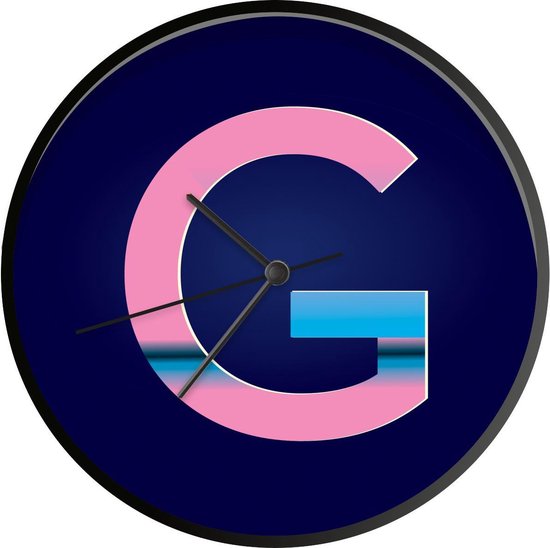 Klok Illustration Lettre G Ø 30 cm - Une illustration d'une lettre G ...