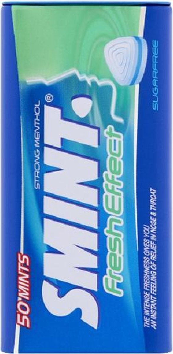 Smint Fresh effect strong menthol 50 stuks | bol.com