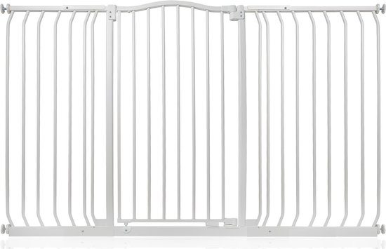 Bettacare Hondenhek met Gebogen Bovenkant, 152-161cm, Wit, 100cm H | bol