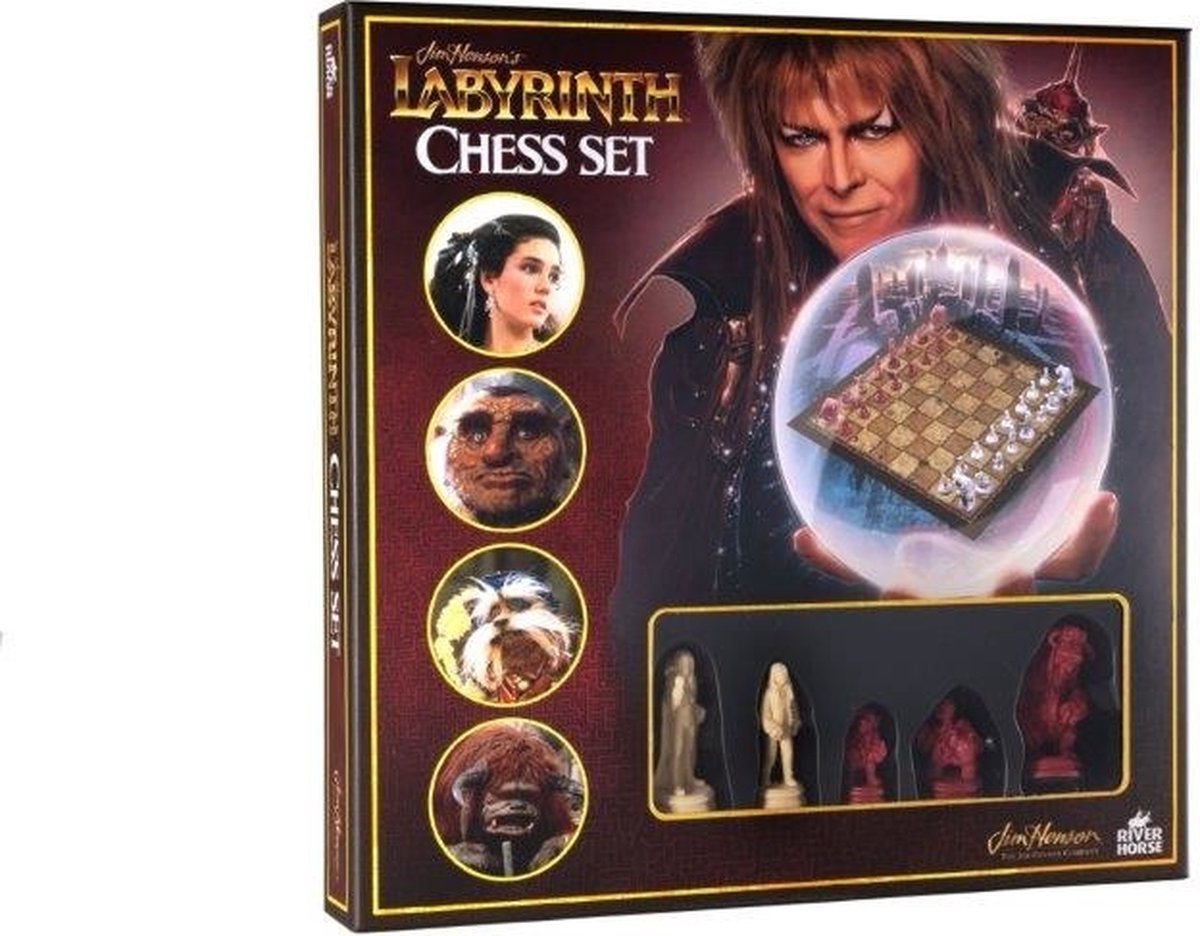 Schaken Labyrinth Chess Set - Jim Henson - collectors edition | Games ...