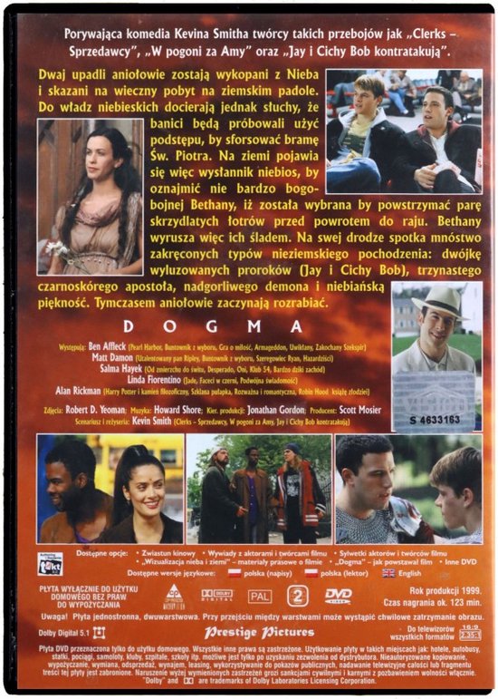 Dogma [DVD] (Dvd), Barret Hackney | Dvd's | bol