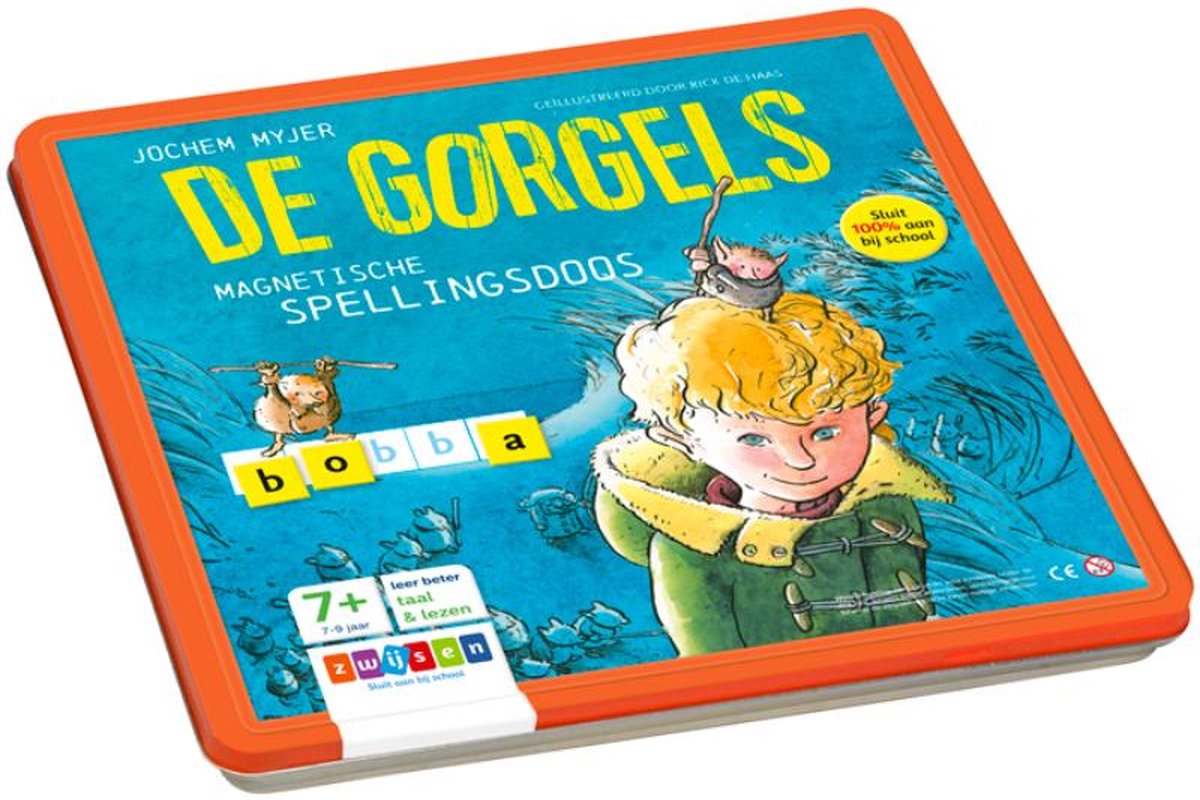 De Gorgels - De Gorgels magnetische spellingsdoos | Games | bol.com