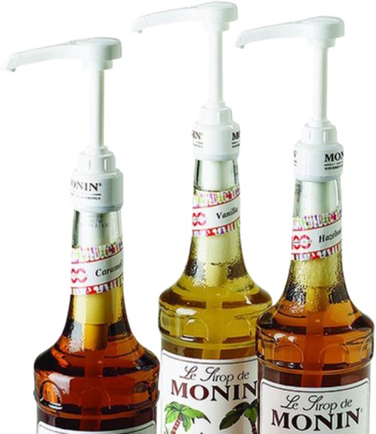 Monin siroop pompje (10 ml) voor 70 cl fles - 10 stuks | bol.com