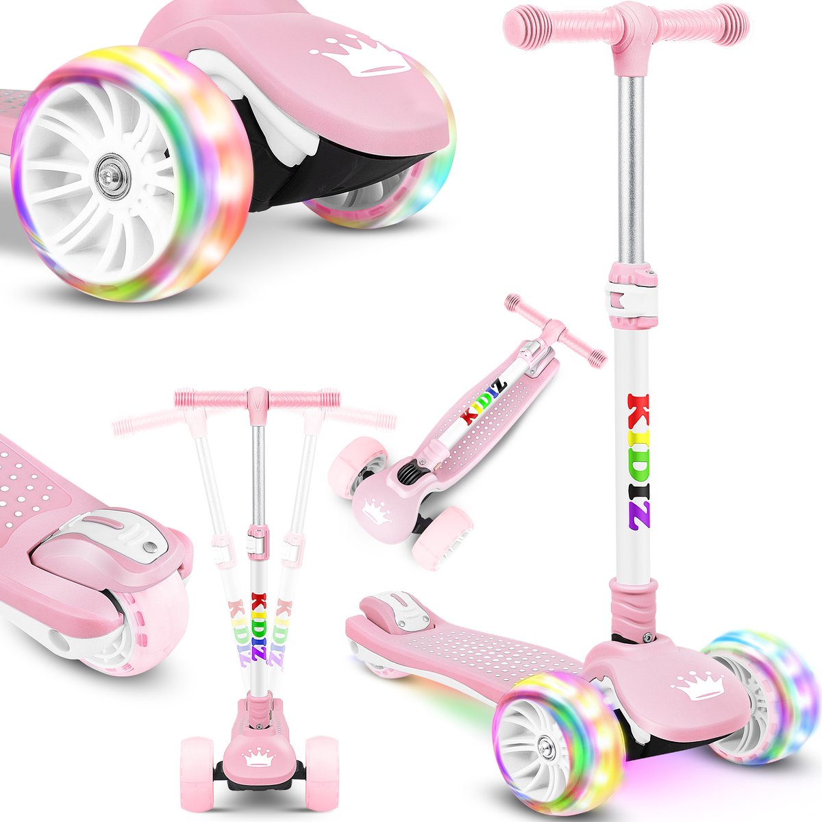 KIDIZ® Kinderstep - 3 wielen Step - Scooter - Kinderscooter X-Pro2 met ...