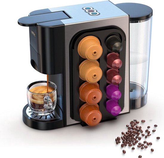 Happyment 4 in 1 Koffiemachine - Koffiezetapparaat - Koffie Automaat ...