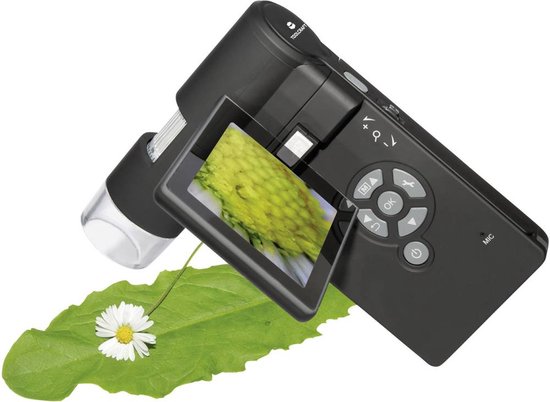 TOOLCRAFT DigiMicro Mobile USB-microscoop Met monitor 5 Mpix Digitale ...