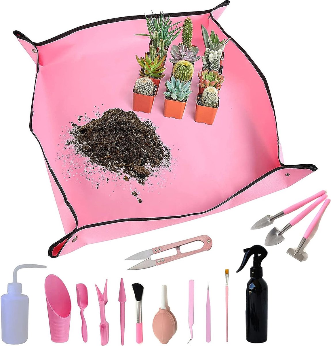 Waterdichte tuinmat, plantenmat, verpotten, plantenmat, vetplanten ...