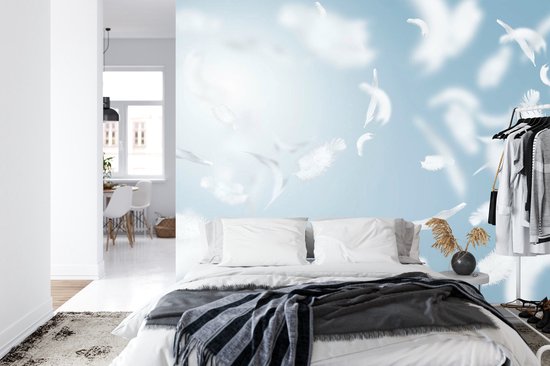 Fotobehang Zwevend In Blauw | bol