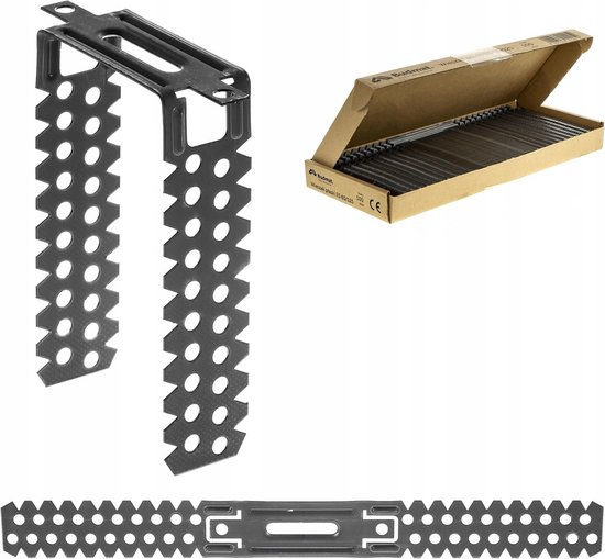 100x Direct Hangers Plafondbeugels voor CD Profielen - Verstevigde ...