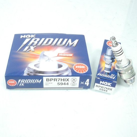 Bougie d'allumage NGK pour Quad Adly 100 Jet 1997 BPR7HIX / 5944 / Par ...