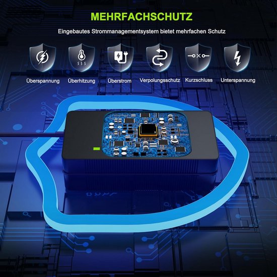 54,6V 2A Oplader voor Elektrische Scooter en Hoverboard - Inclusief EU ...