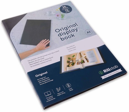 A3 Presentatiemap School Project 36 Transparante Hoezen Documenten ...