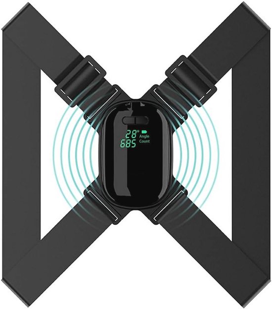Verstelbare Houding Corrector voor Rugondersteuning met Smart Sensor ...