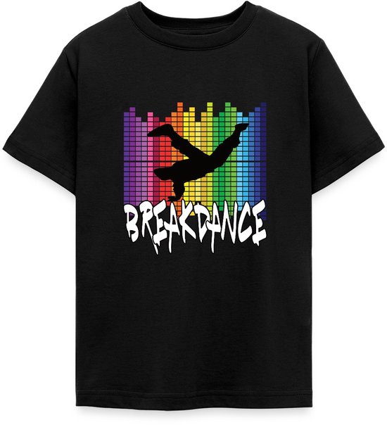 Breakdance Rainbow Graffiti T-Shirt Tiener | bol
