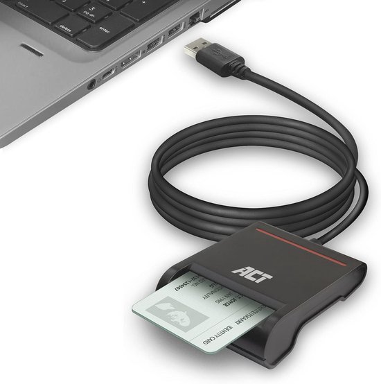 Compacte USB Smart Card Reader voor Belgische eID | bol