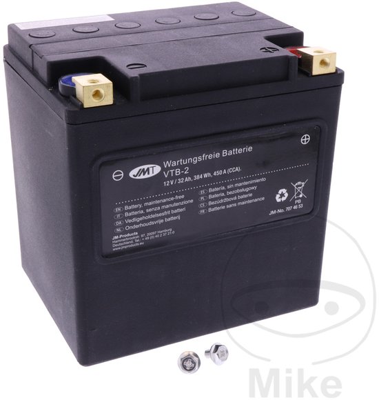 Batterie Moto VTB-2 V-Twin JMT Alternative: 7070033 | bol