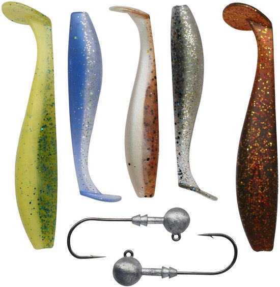 Abu Garcia Starter Pack Zander Kunstaas Set (7pcs) - Shad | bol
