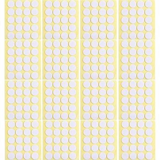 400 Stuks Kaarsenlont Stickers - Dubbelzijdige Zelfklevende Stopverf ...