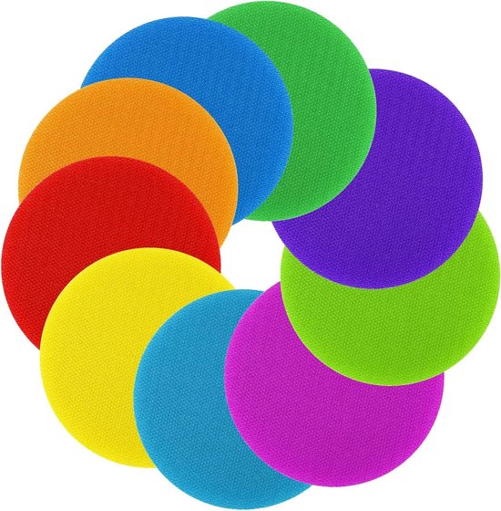 36 Stuks Vloer Markers Voor Kinderen Onderwijs Nylon Tapijt Dots Klas