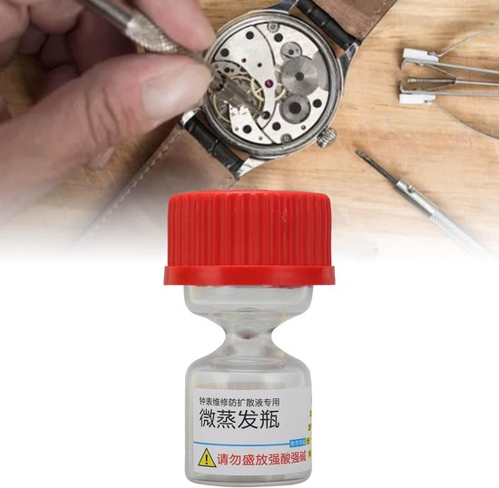 Micro Evaporator Bottle - Refugee Prevention Watch Repair Tool ...