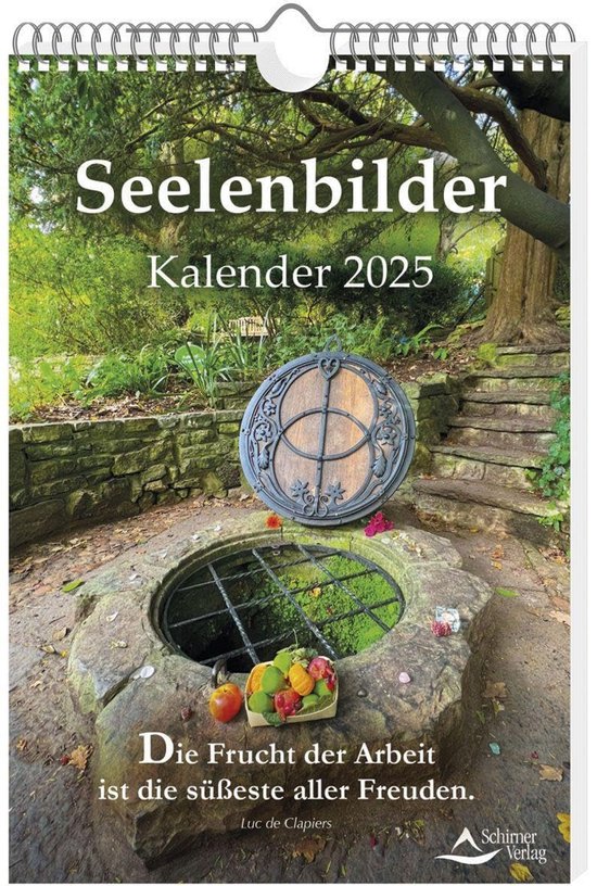 Wandkalender 2025 met Inspirerende Foto's en Gedachten | bol