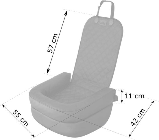 Reisbench voor Hond of Kat - Zachte en Stevige Autostoel met ...