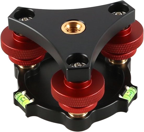 Universele Aluminium Statief Waterpas Basis met 3-assige Waterpas en 3/ ...