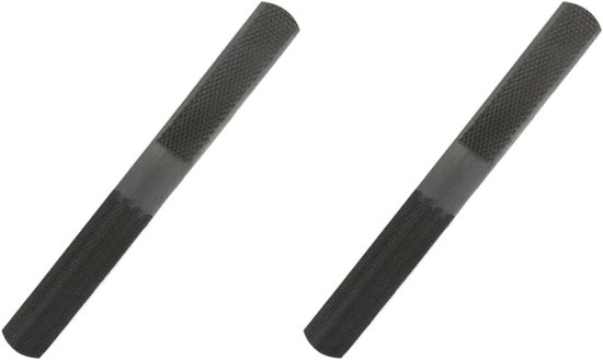 Set van 2 Stalen Vijlen - Halfrond en Plat - 8 Inch Multivijl voor ...